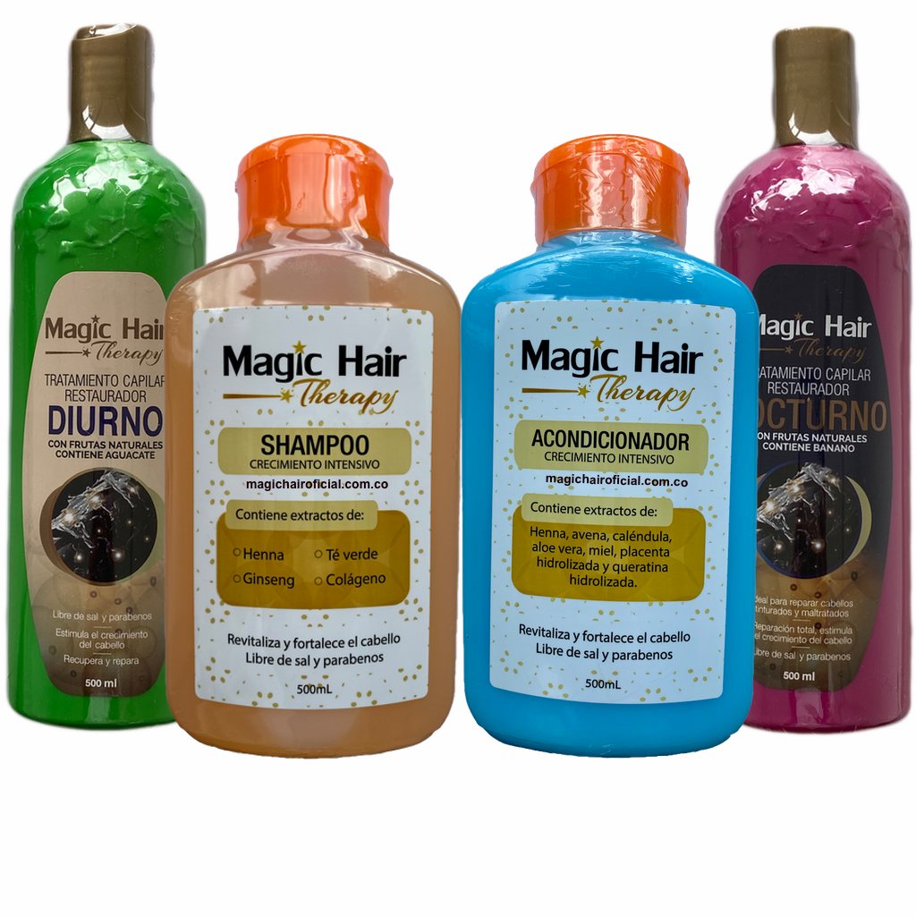 Tratamiento Crecimiento Cabello Pelo⎜Magic Hair⎜MagicHairOficial